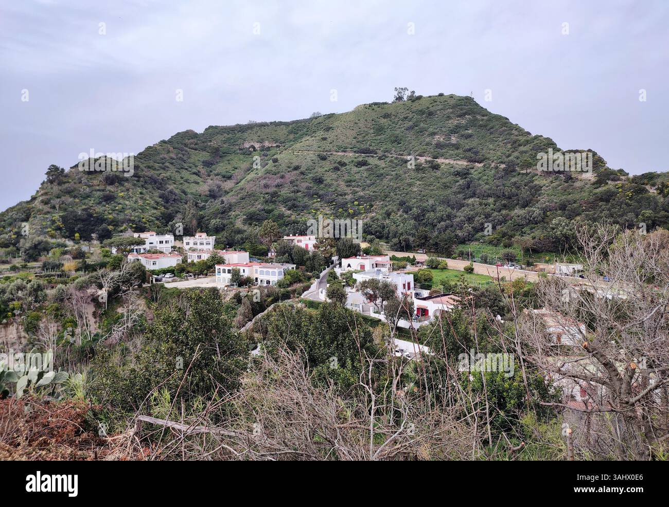Bacoli - Promontorio di Capo Miseno dal faro Stock Photo - Alamy