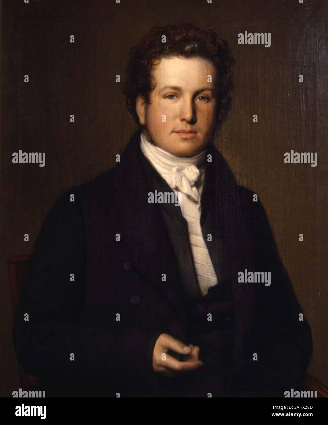 This 1826 oil portrait by Willem Bartel van der Kooi depicts Maurits ...