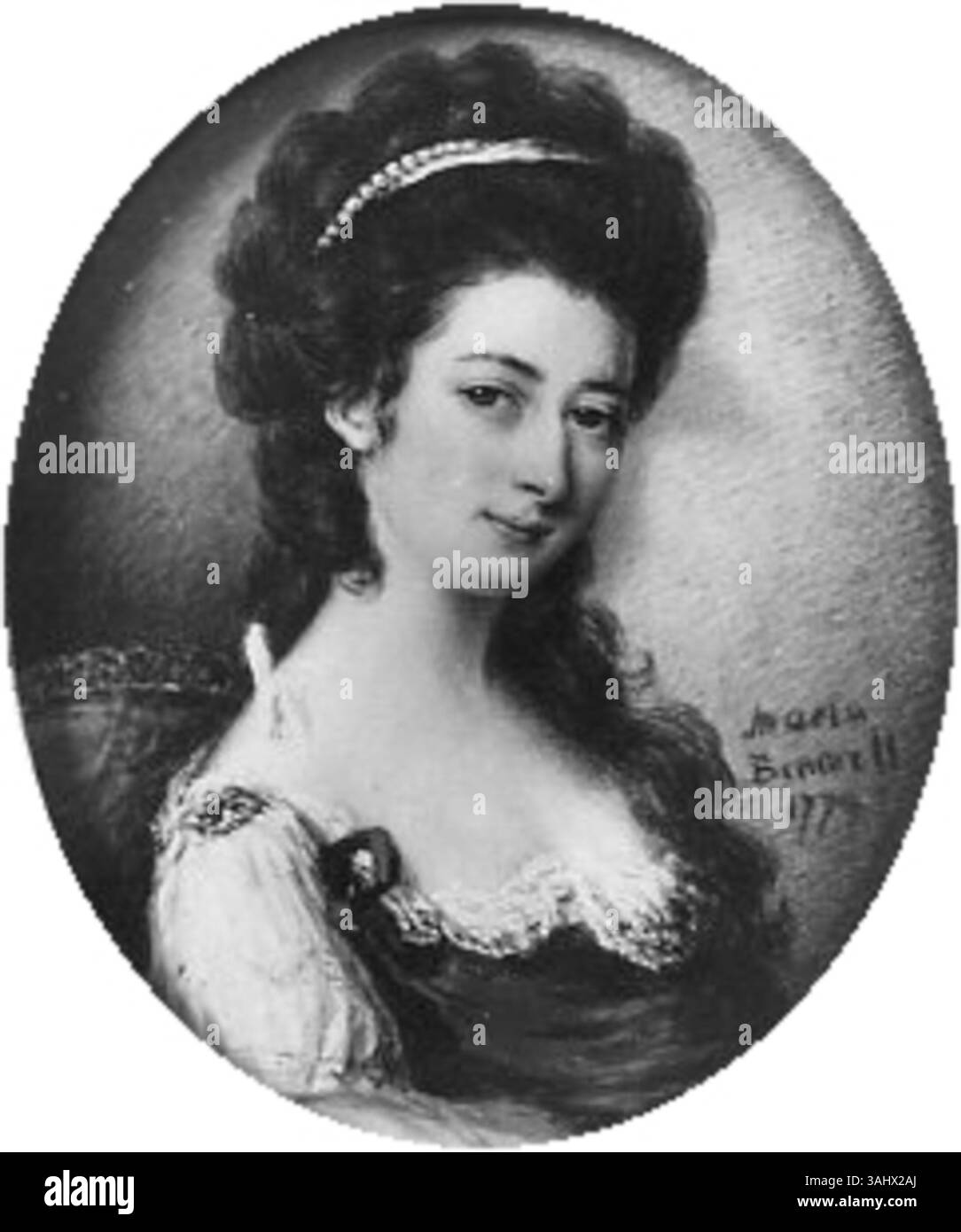 Painting on ivory Black and White Stock Photos & Images - Alamy