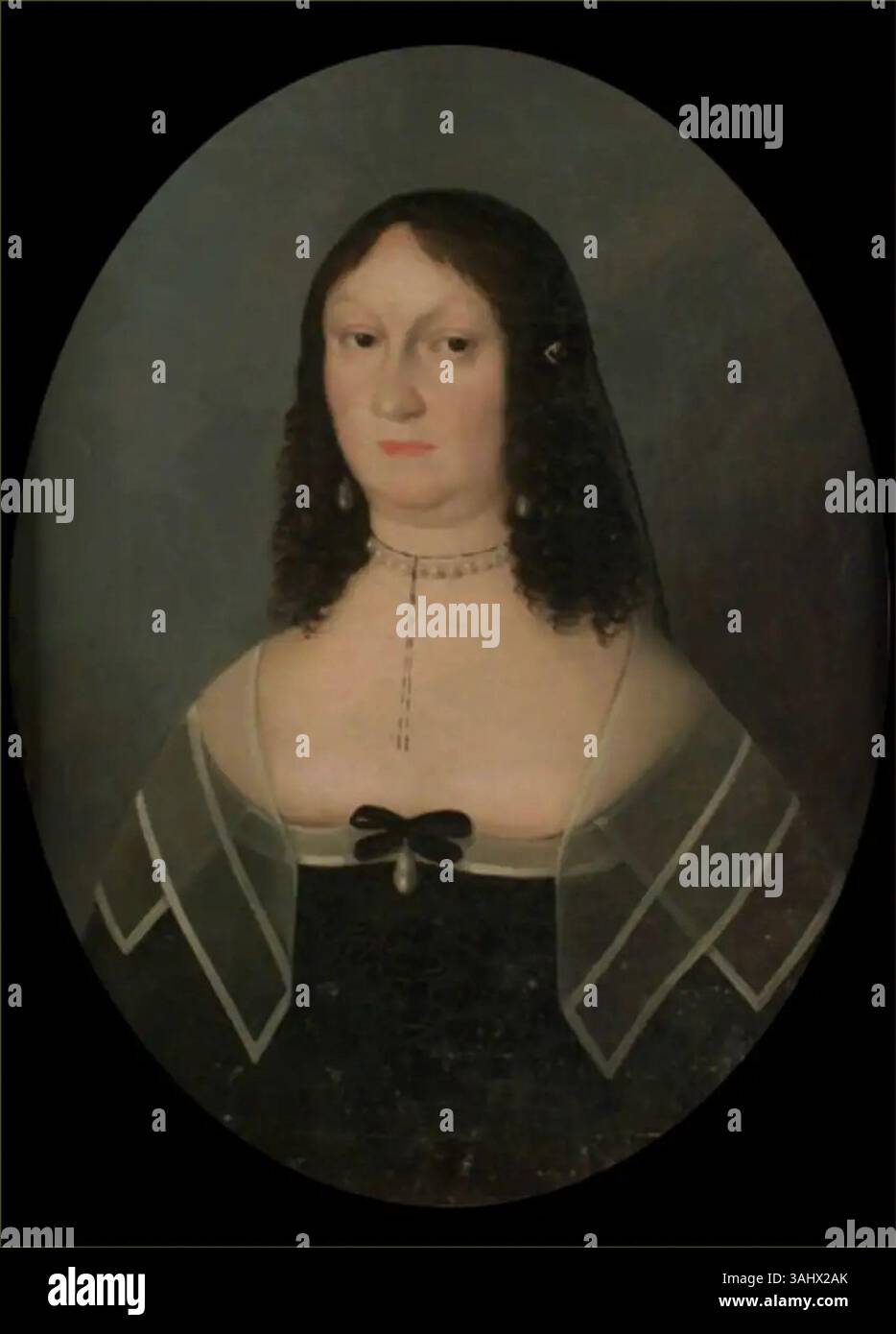 This 1643 portrait of Agnes of Hesse-Kassel, wife of John Casimir ...