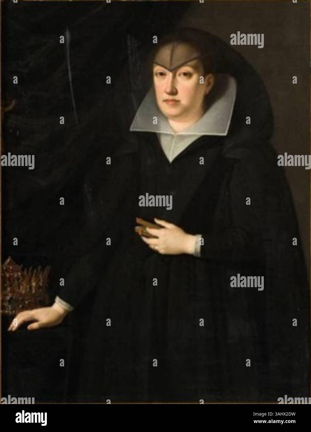 Portrait of Archduchess Maria Maddalena of Austria, widow of Cosimo II ...