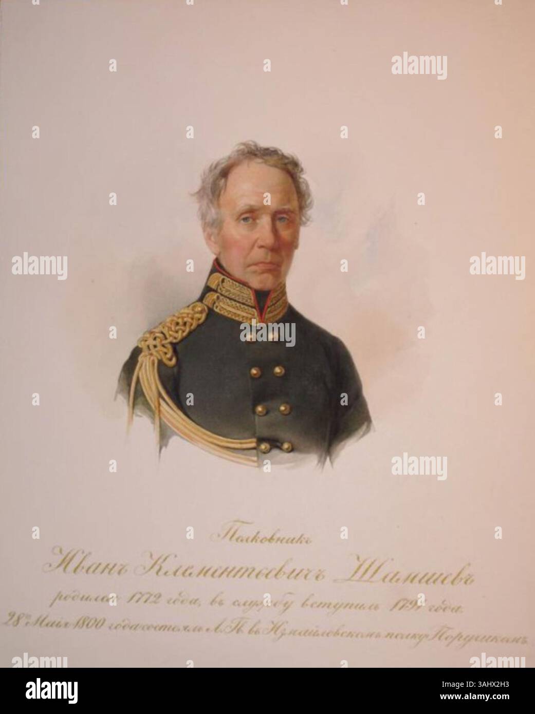 This 1850s portrait by Woldemar Hau captures Ivan Klementievich ...