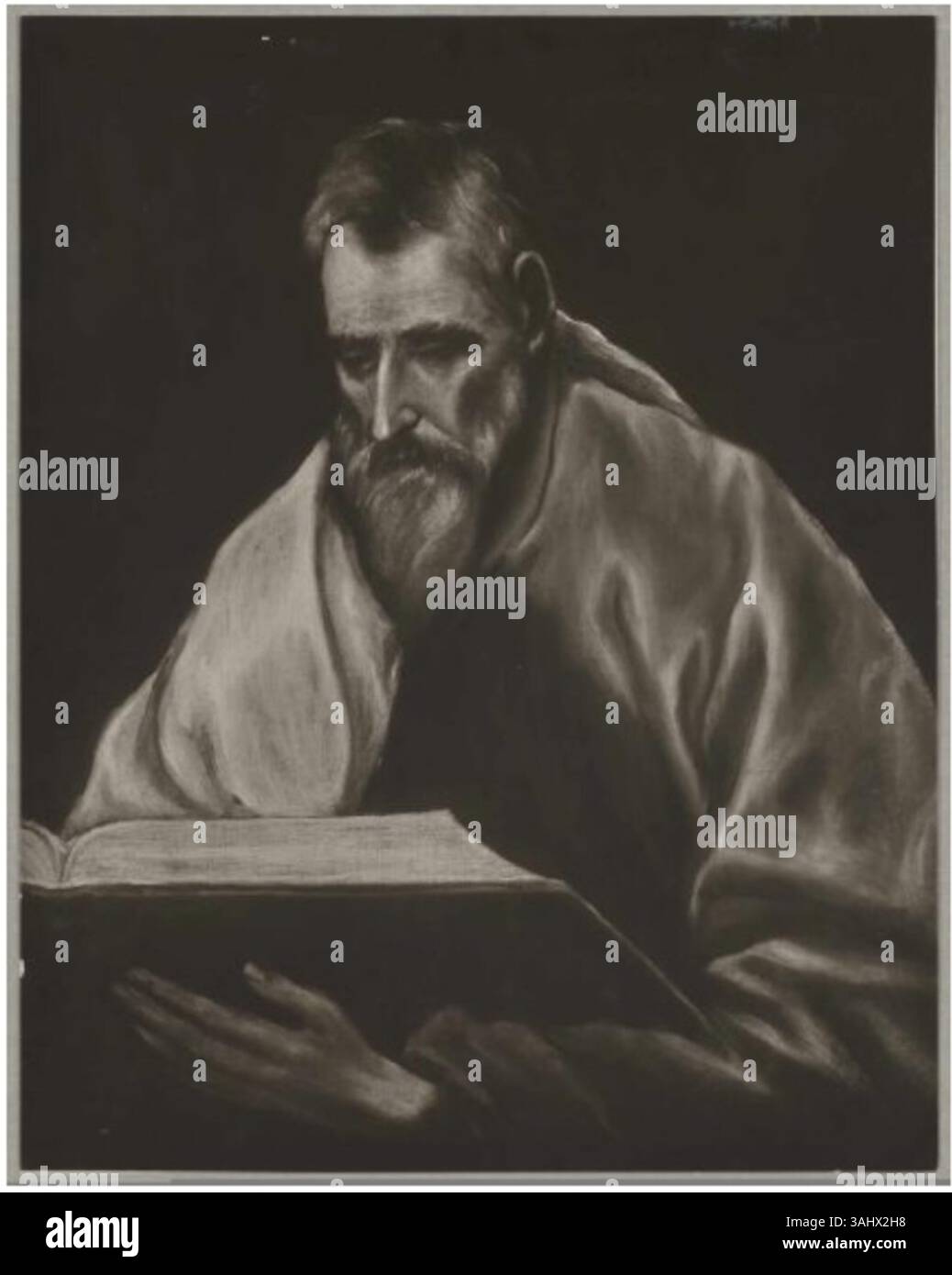 This portrait of Saint Simon, painted by El Greco circa 1600, captures ...