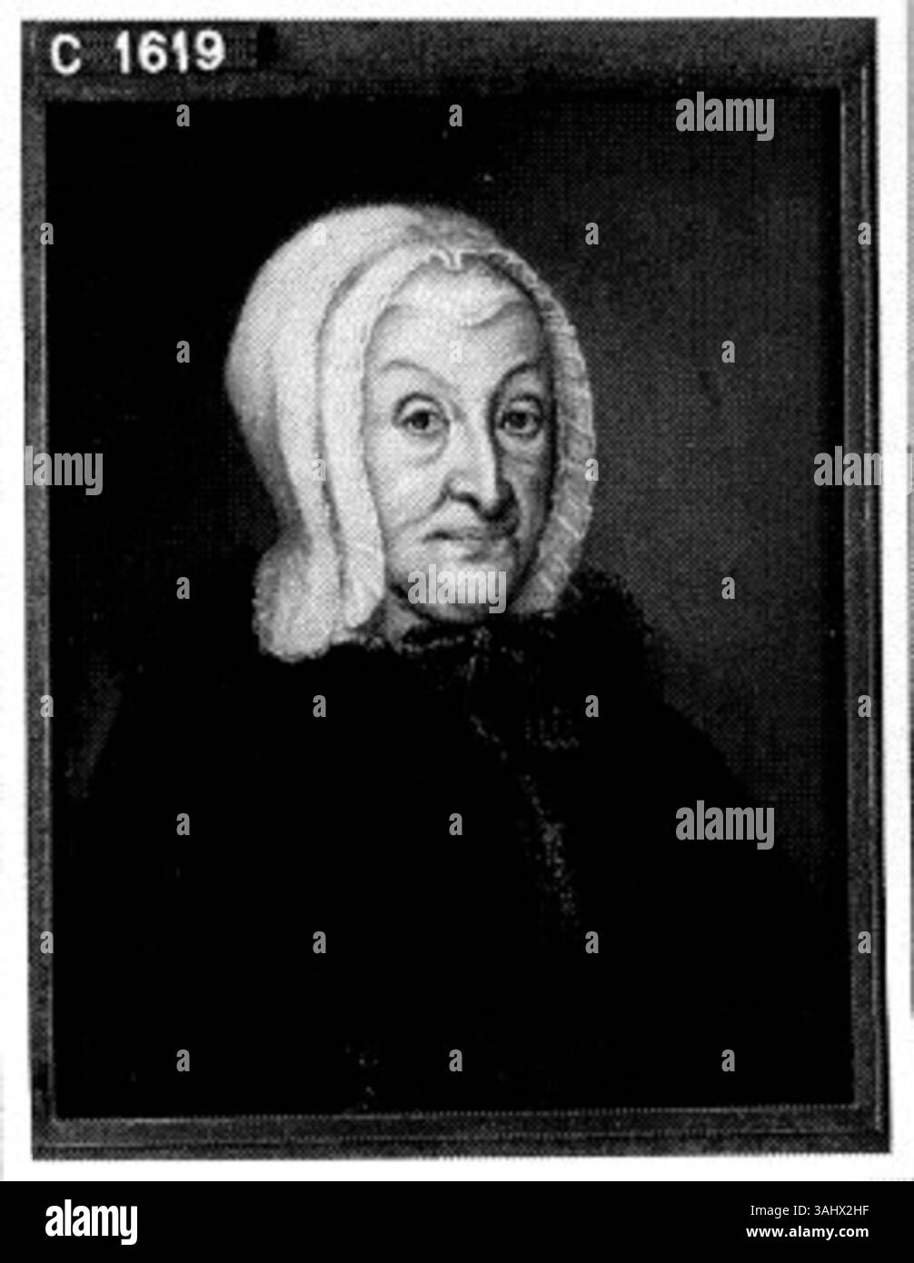 Portrait of Johanna Maria Faber, wife of Jacob Hartmann Kremer, painted ...