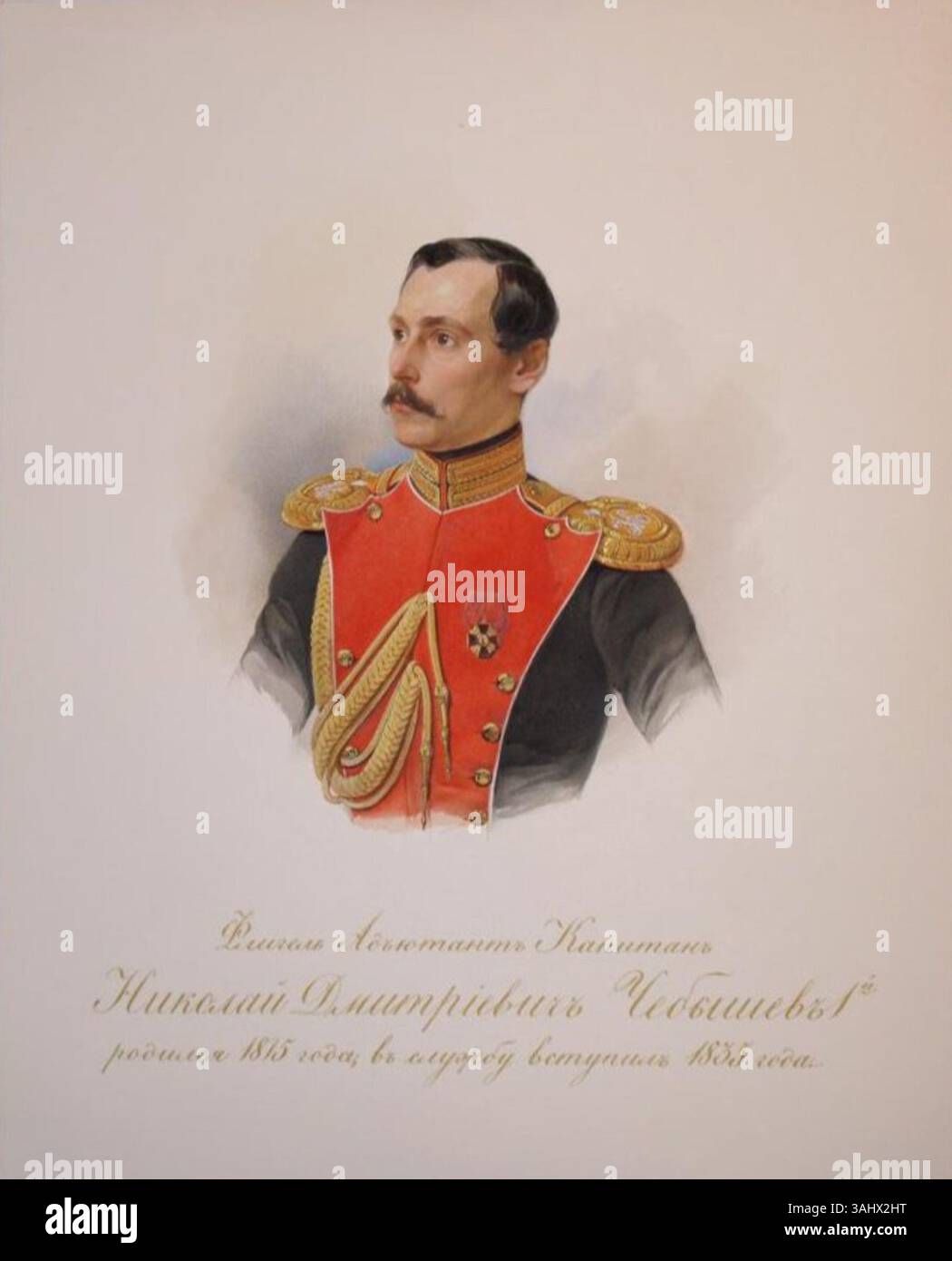 This portrait by Woldemar Hau depicts Nikolay Dmitrievich Chebyshev in ...