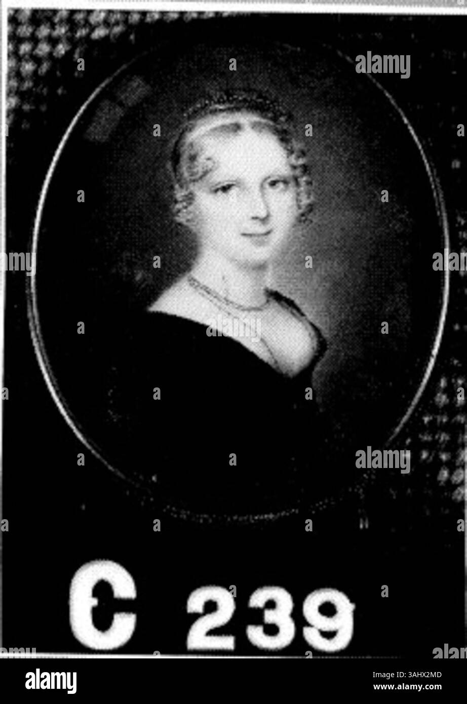This 18th-century portrait, created between 1775 and 1830, depicts a ...