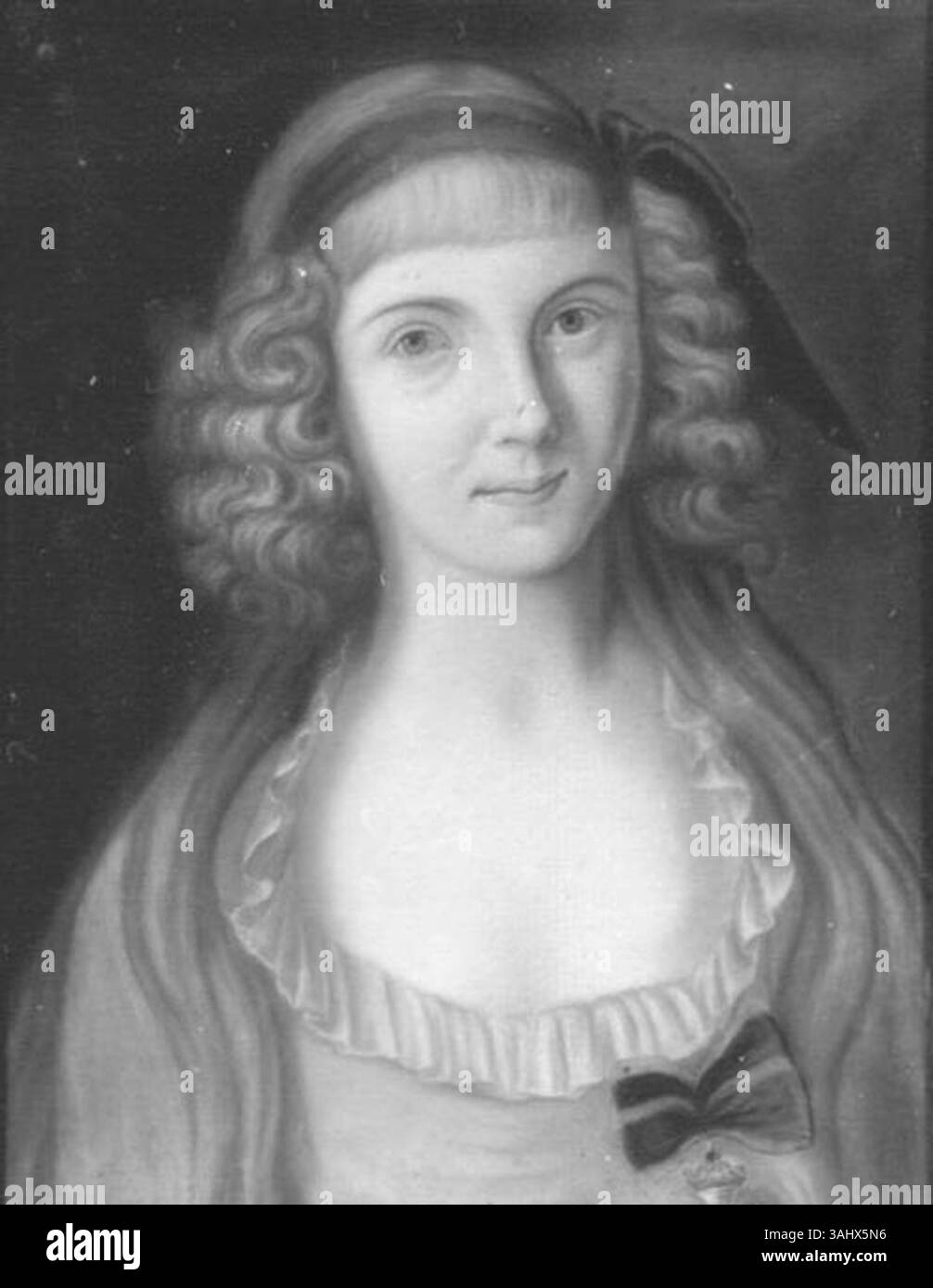 The portrait of Maria Elisabeth Amalia, daughter of Duke Wilhelm in ...