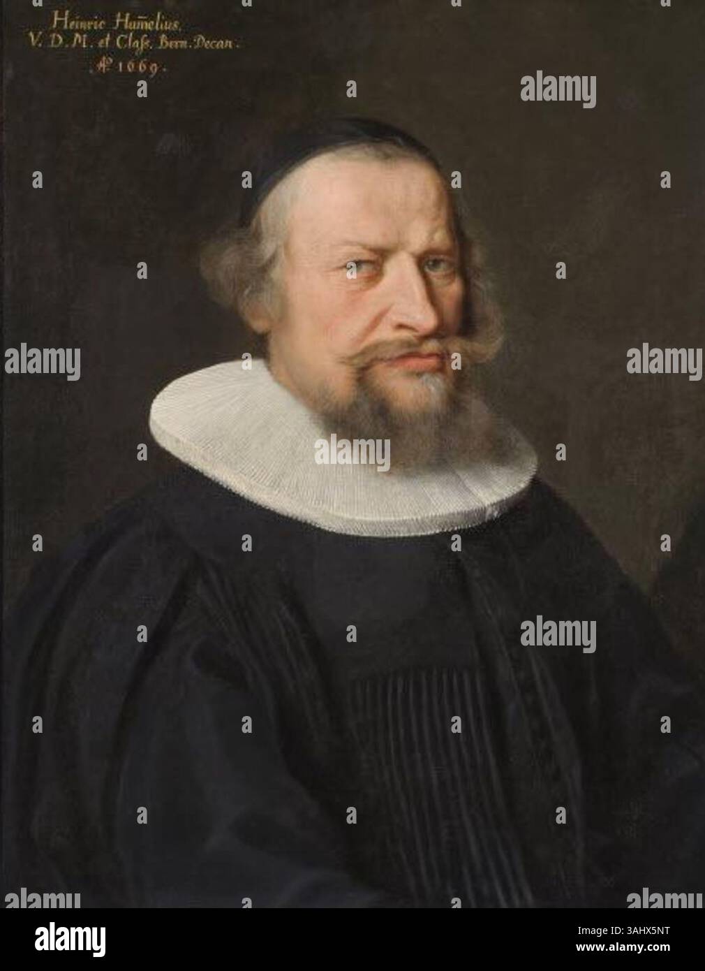 This oil portrait by Joseph Werner the Younger, created in 1669 ...
