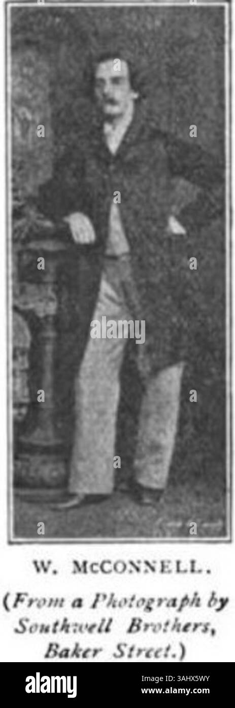A 1895 portrait of W. McConnell, created by Southwell Brothers, Baker ...