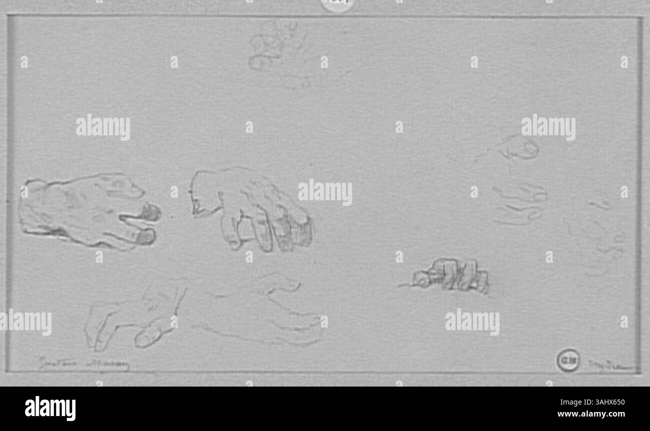 This study by Gustave Moreau examines the hands of Hercules in the ...