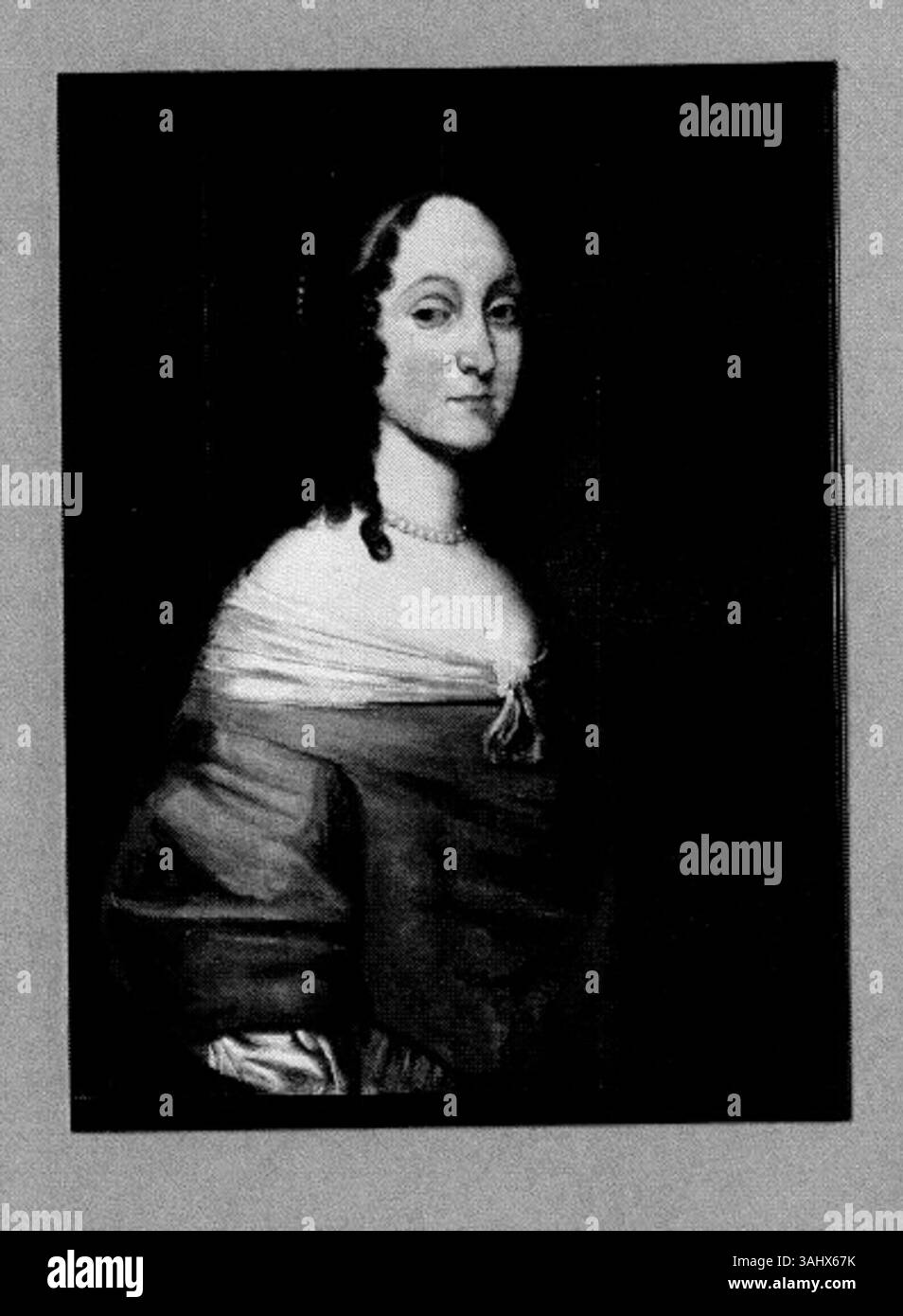 This 1654 portrait, attributed to an anonymous artist (Monogrammist H.B.), depicts Beatrix van ...