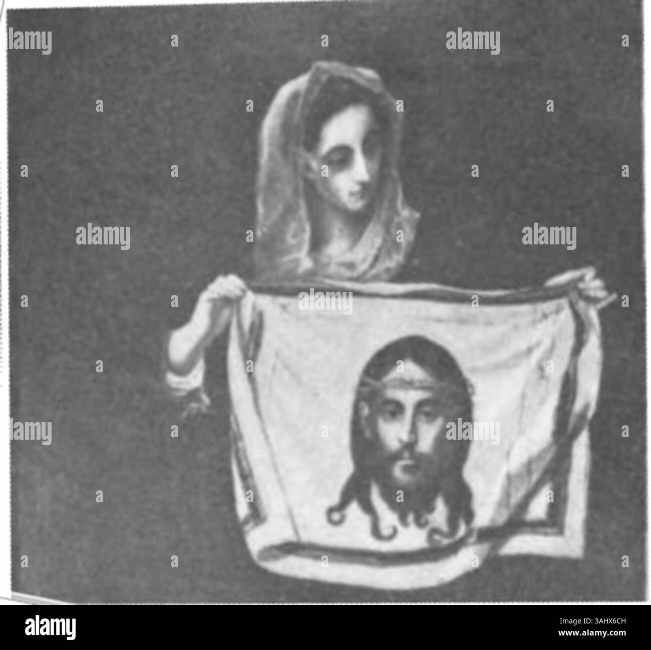 This circa 1577 painting by El Greco depicts Saint Veronica holding the ...