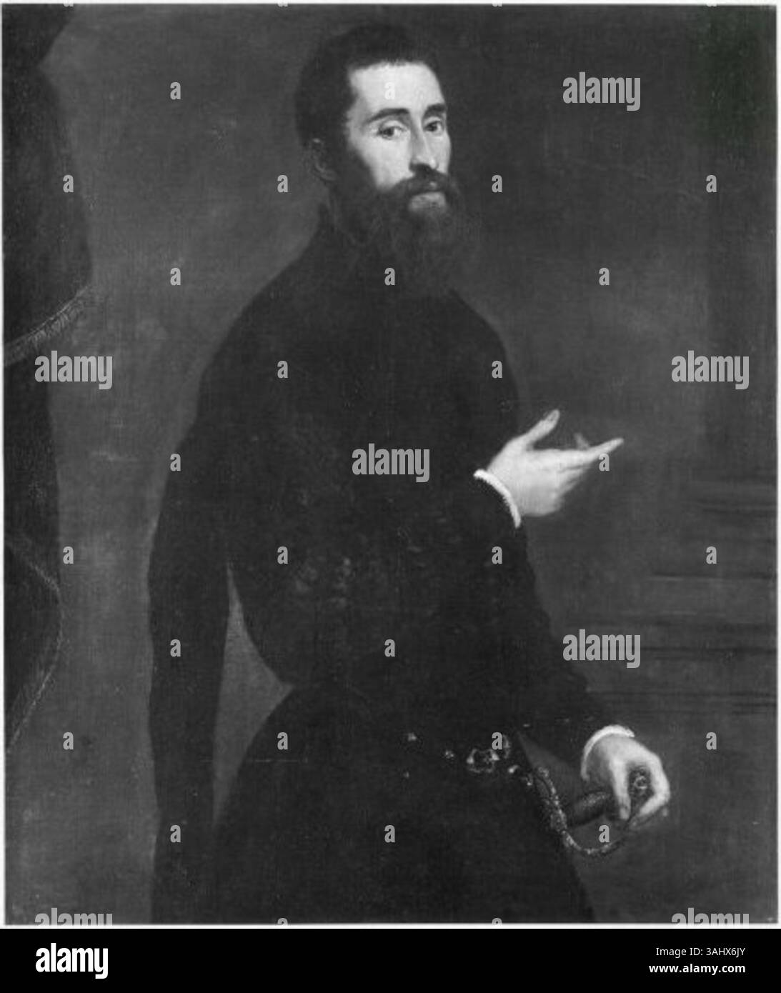 This 16th-century portrait by Titian (Tiziano Vecellio) depicts a ...