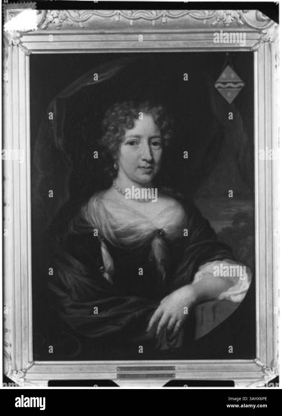 This portrait of Maria van der Horn by Nicolaes Maes, created between ...