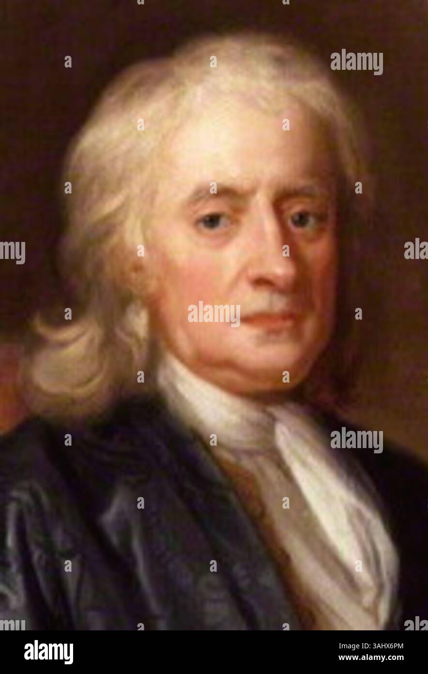 Enoch Seeman the Younger’s portrait of Sir Isaac Newton portrays the renowned scientist in his ...