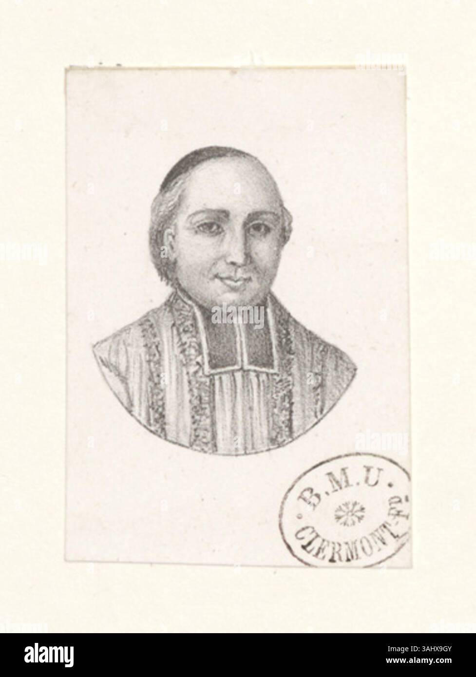 This lithograph by Ambroise Tardieu depicts Antoine Delarbre, an ...