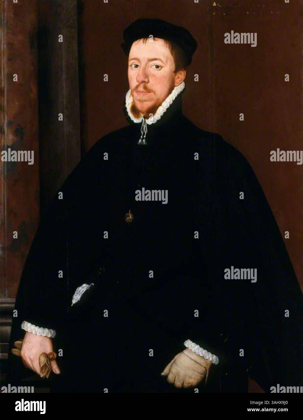 This 1565 portrait of Thomas Howard, 4th Duke of Norfolk, by an unknown ...
