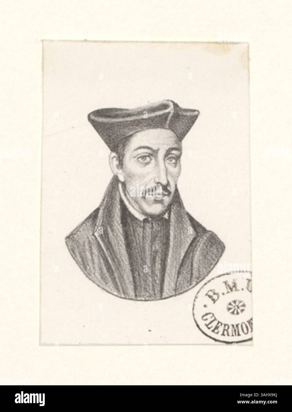 This lithograph from the Boyer collection features Jacques Salez ...
