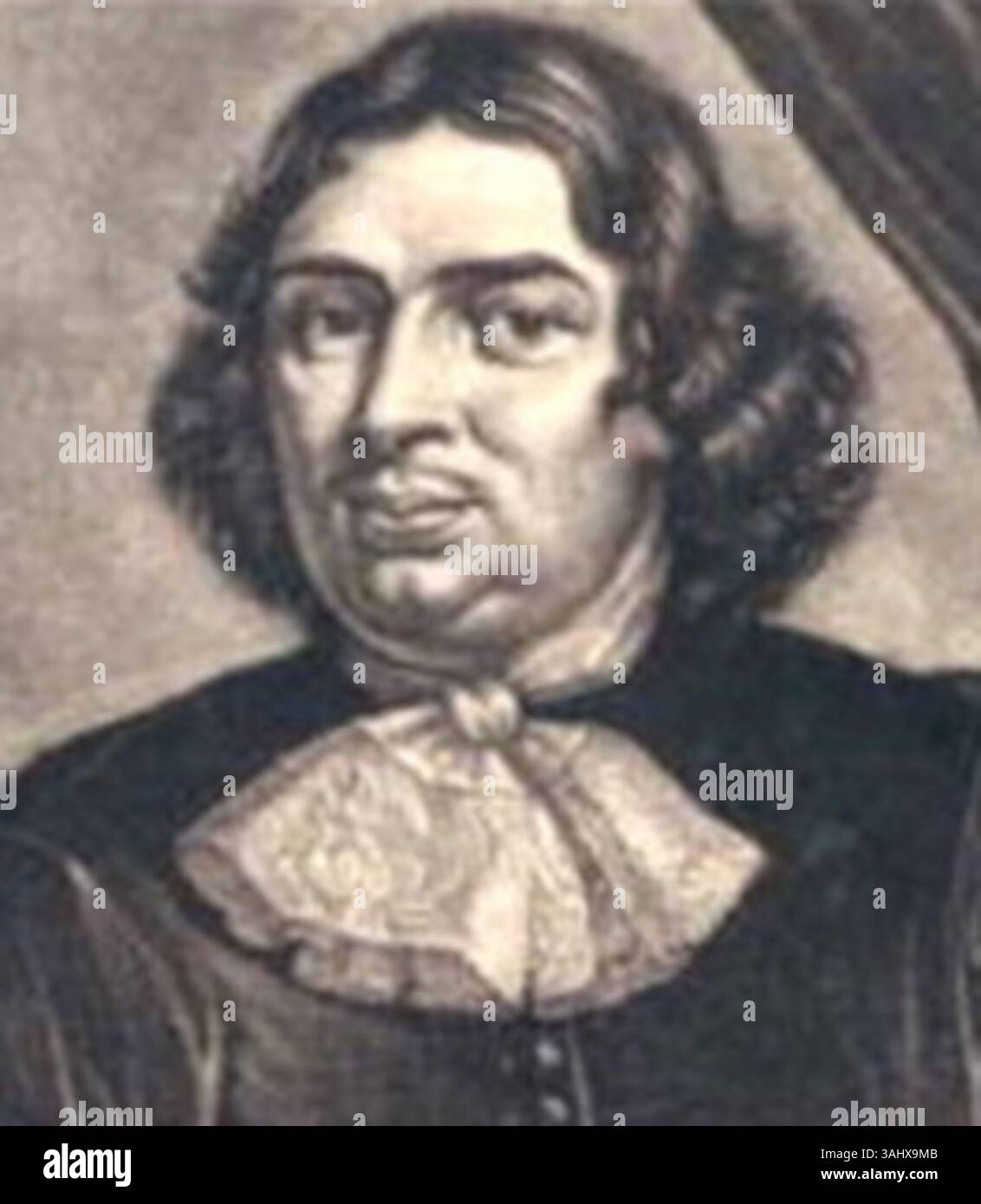 This 17th-century portrait, created by an unknown artist, depicts Henri ...