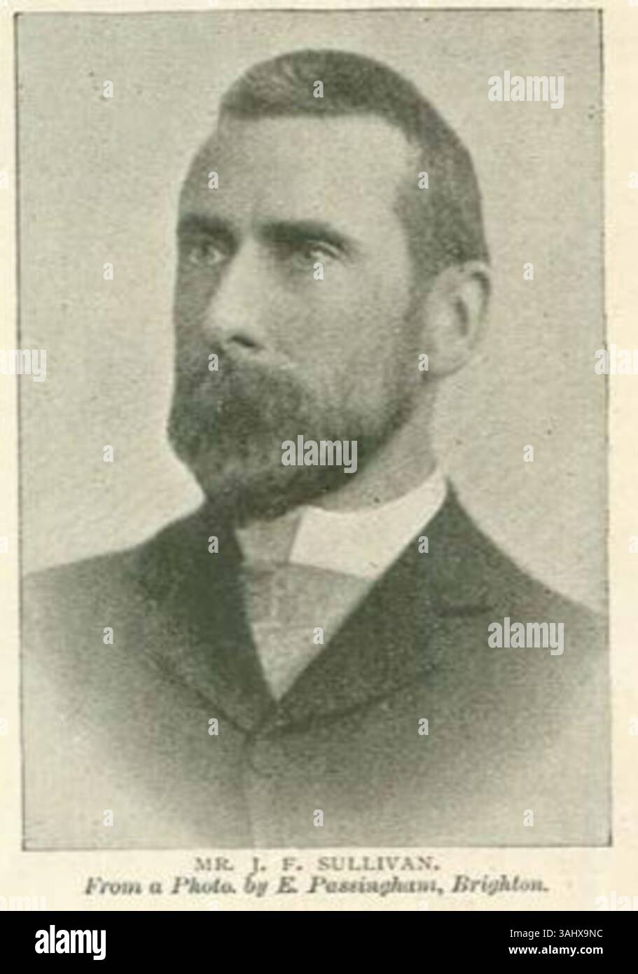 This early 19th-century print features Mr. J.F. Sullivan from the ...