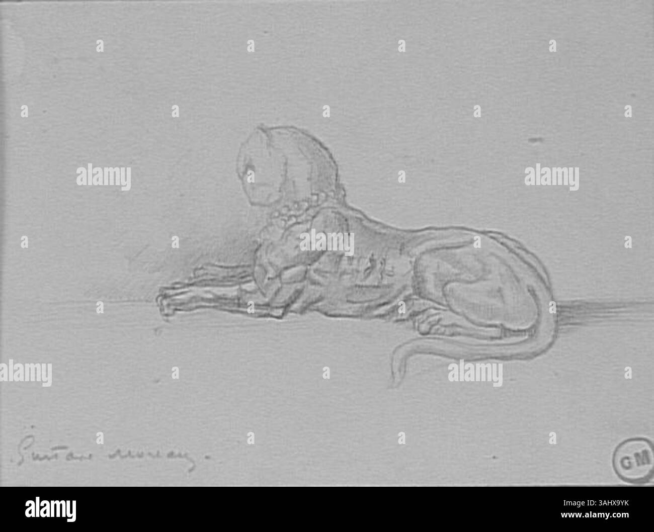 'Etude de panthère pour Salomé dansant devant Hérode' by Gustave Moreau ...