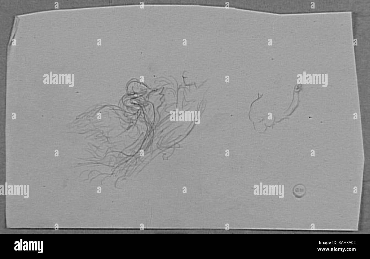 This study by Gustave Moreau presents the Chimera, a mythical creature ...