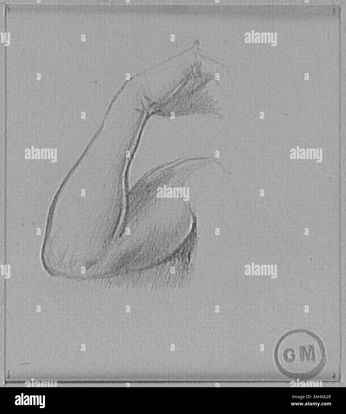 'Etude de bras' (c. 1850-1895) by Gustave Moreau is another study of a ...