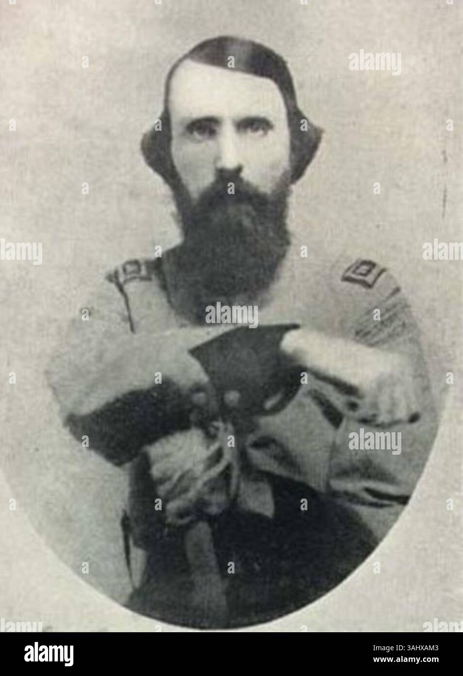 This photograph depicts Captain Frank A. Montgomery, a Confederate ...