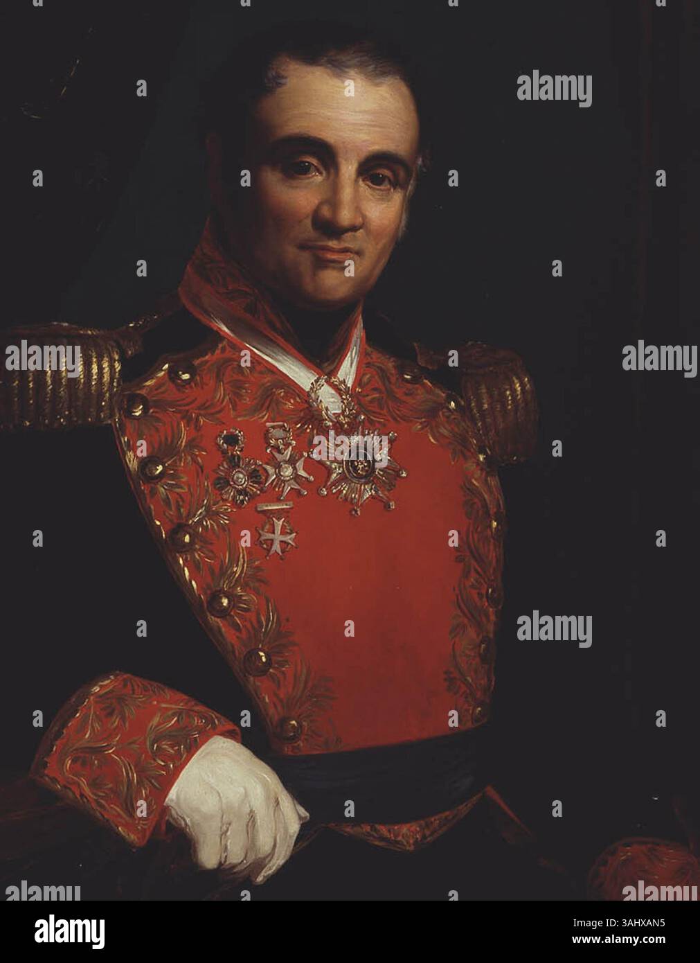 This portrait of Anastasio Bustamante y Oseguera (1780-1853), President ...