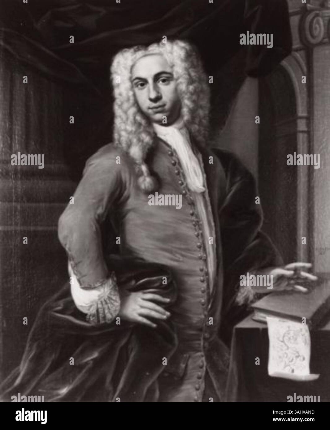 This 1729 portrait by J.M. Quinkhard and T.J. Rheen depicts Everardus ...