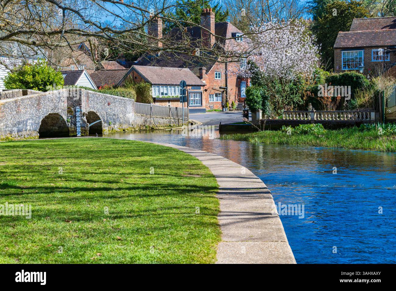 The Ford in the village of Eynsford near Dartford in Kent, England ...