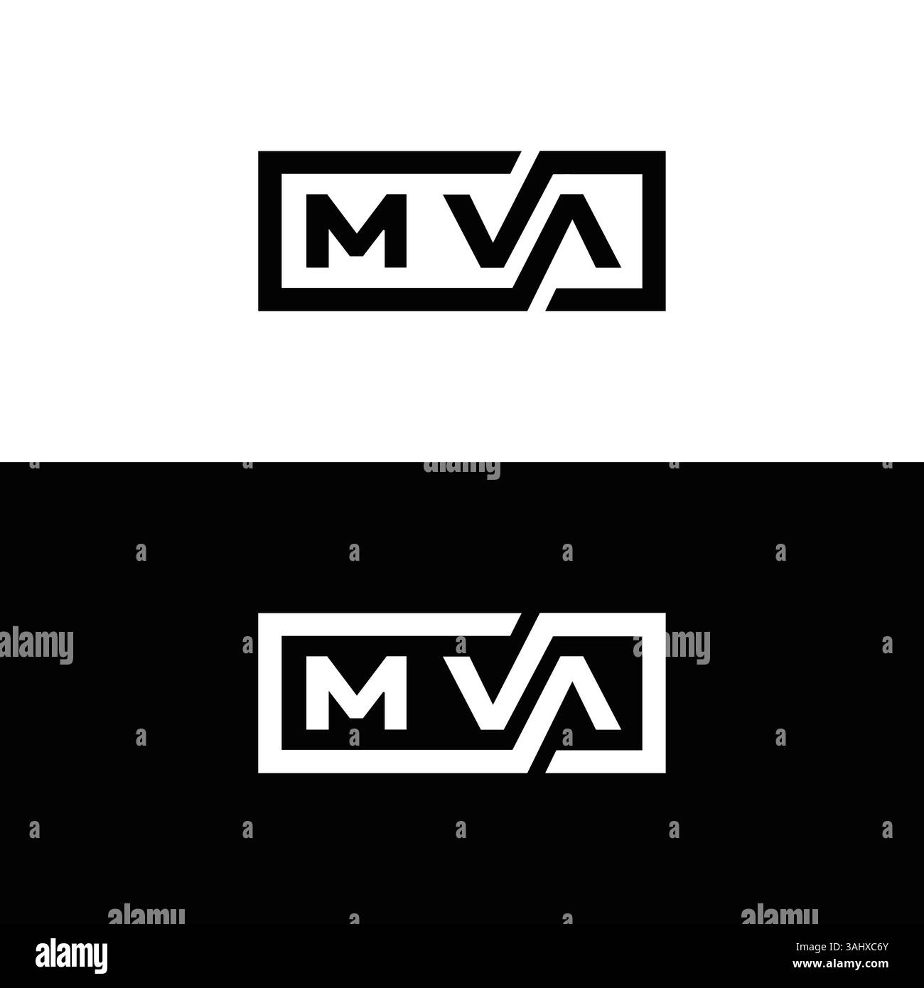 MVA, MVA set, M V A design, M V A letter, M V A logo, M V A, MVA letter ...