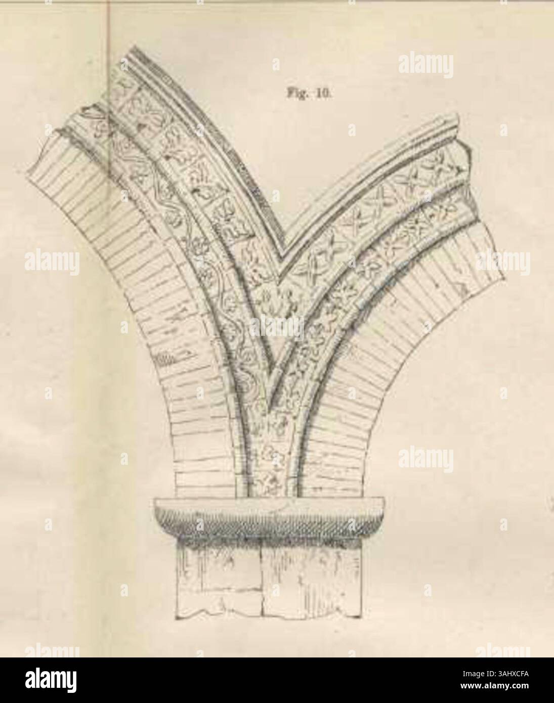 'TAV III Fig10' illustrates architectural details of a house on Via ...