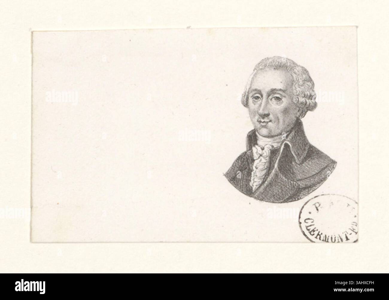 A lithograph print from the Boyer collection of Georges Couthon ...