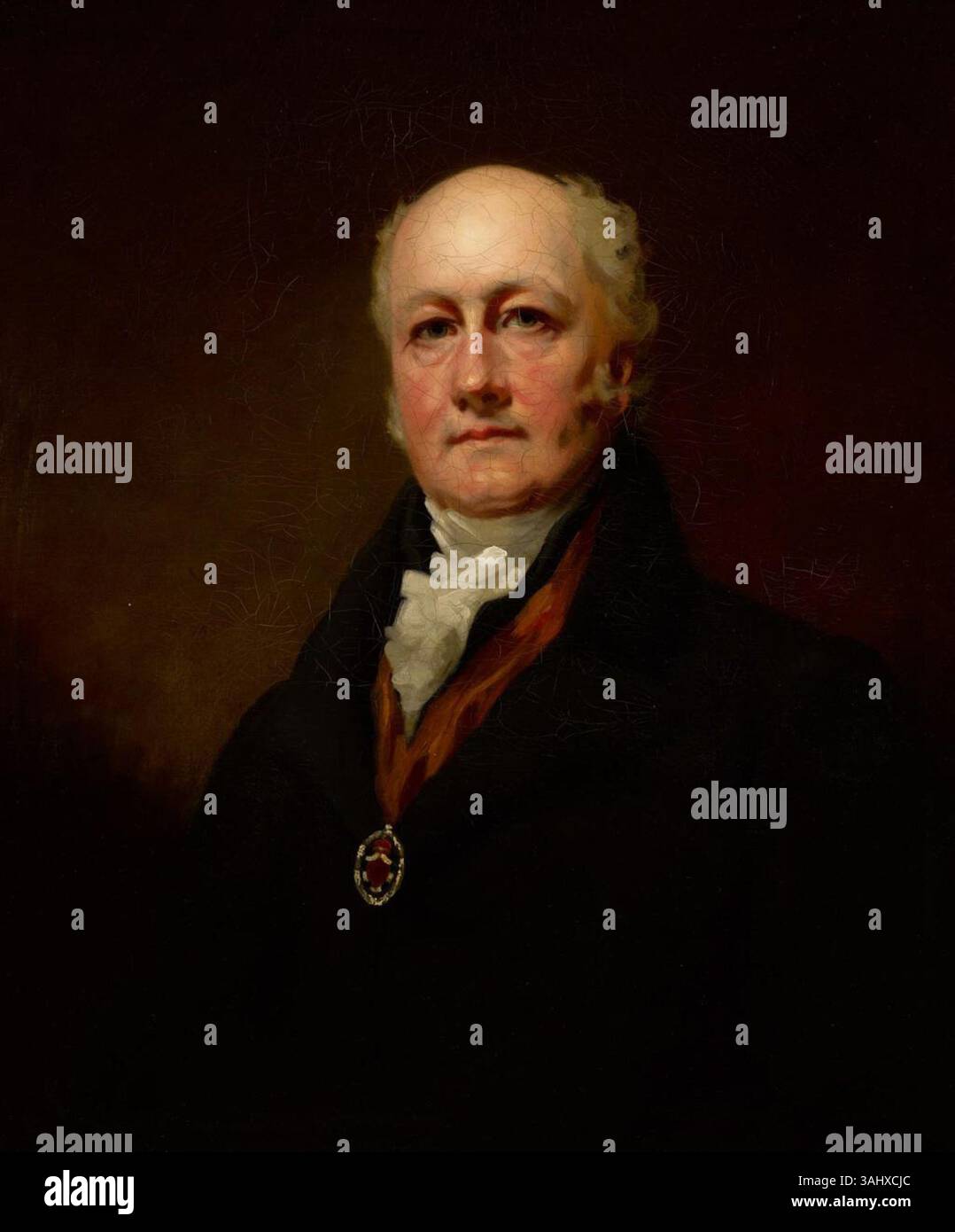 This portrait, attributed to the studio of Henry Raeburn, depicts Sir ...
