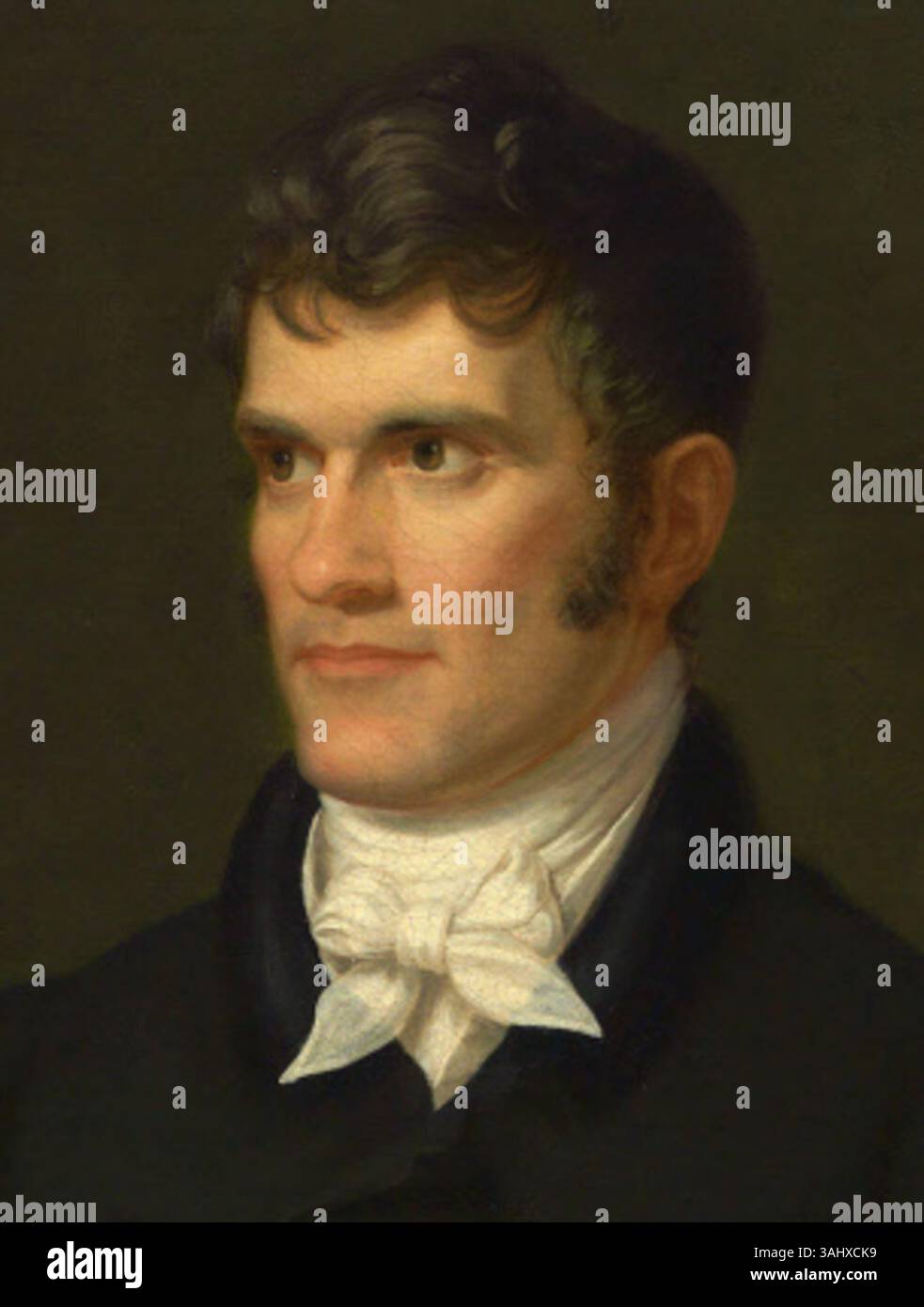 This 1822 portrait of John C. Calhoun by Charles Bird King is a significant American artwork ...