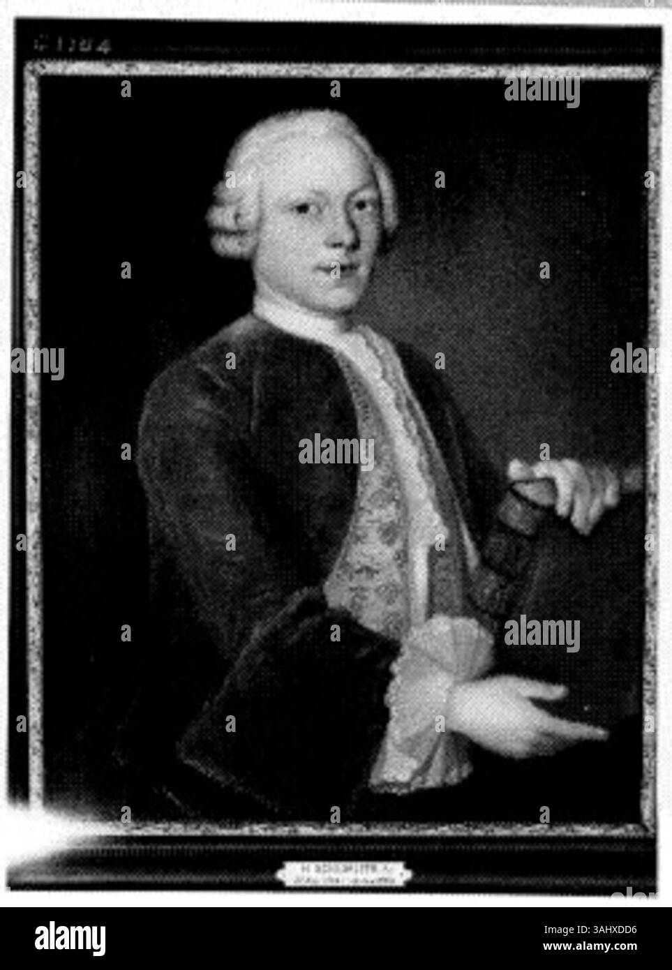 This 1746 oil painting by Hendrik Scheurleer, known as Bichevrey ...