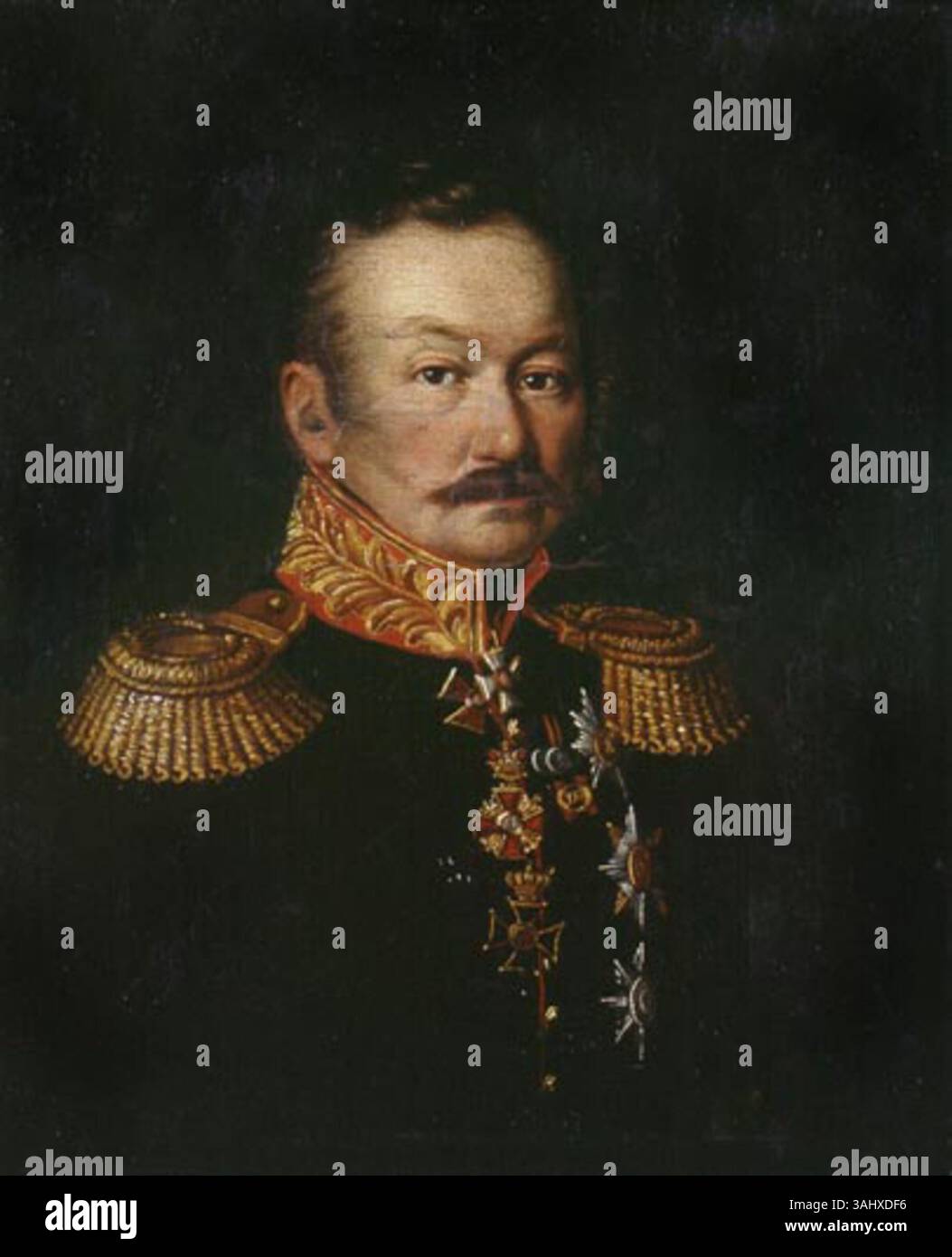 This portrait of Ivan Alexandrovich Nabokov, created in the second half ...