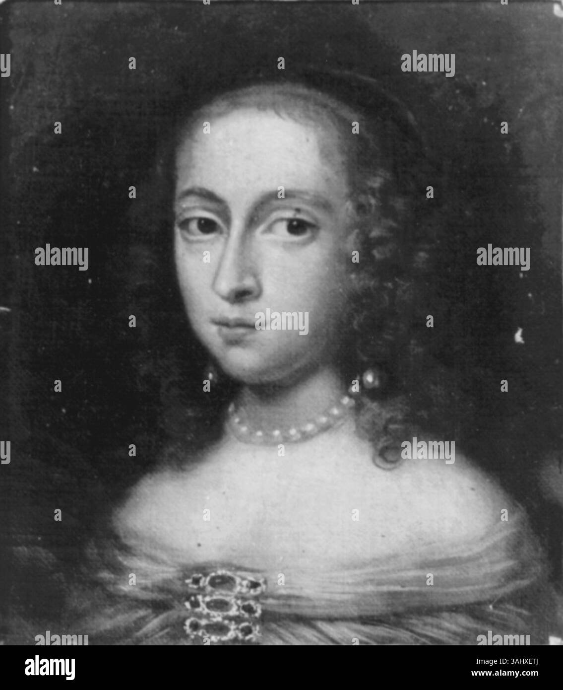 This miniature portrait of Isabella d'Este, dating from around 1651 ...