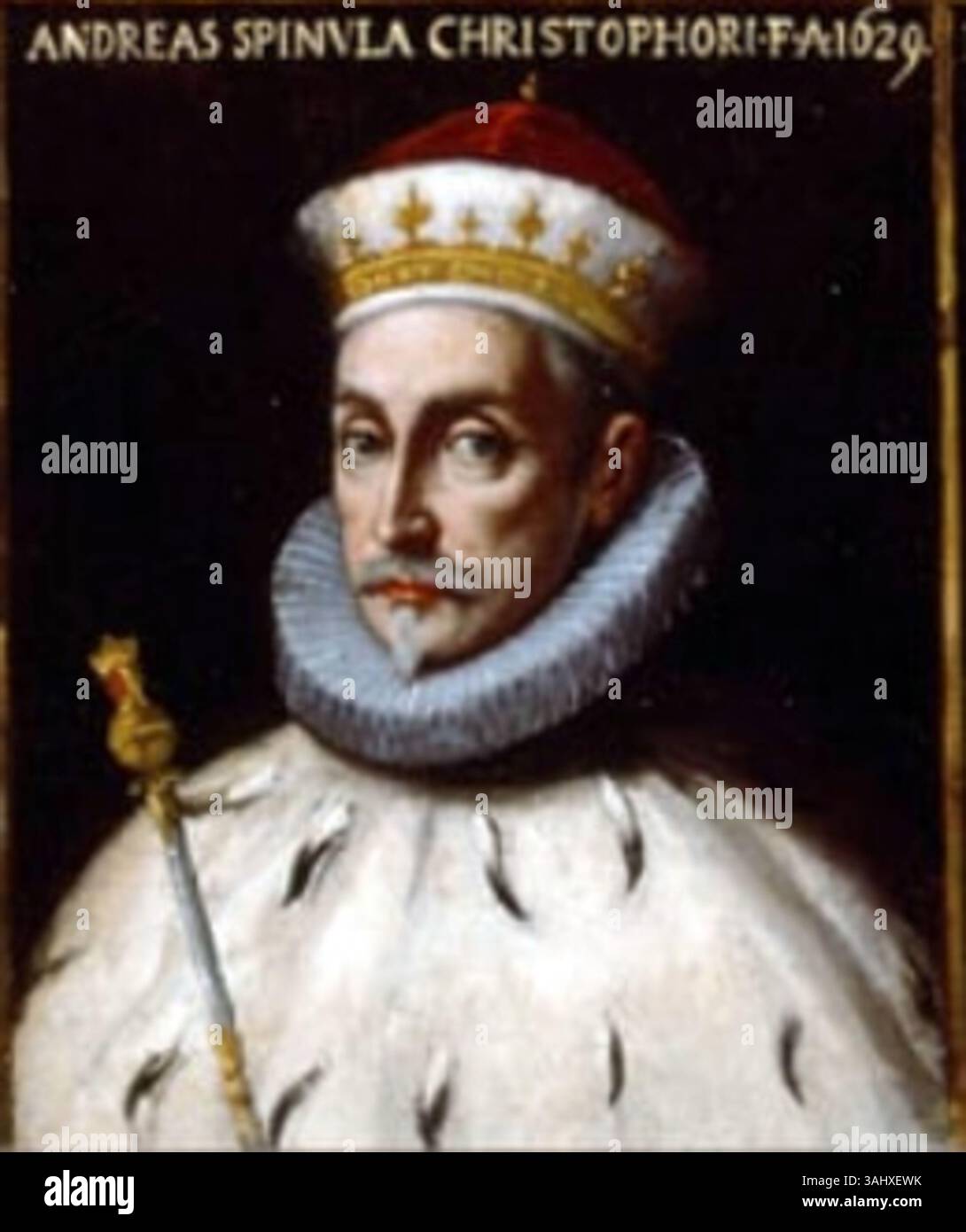 Portrait of Andrea Spinola (1562-1641), Doge of Genoa from 1629 to 1631 ...