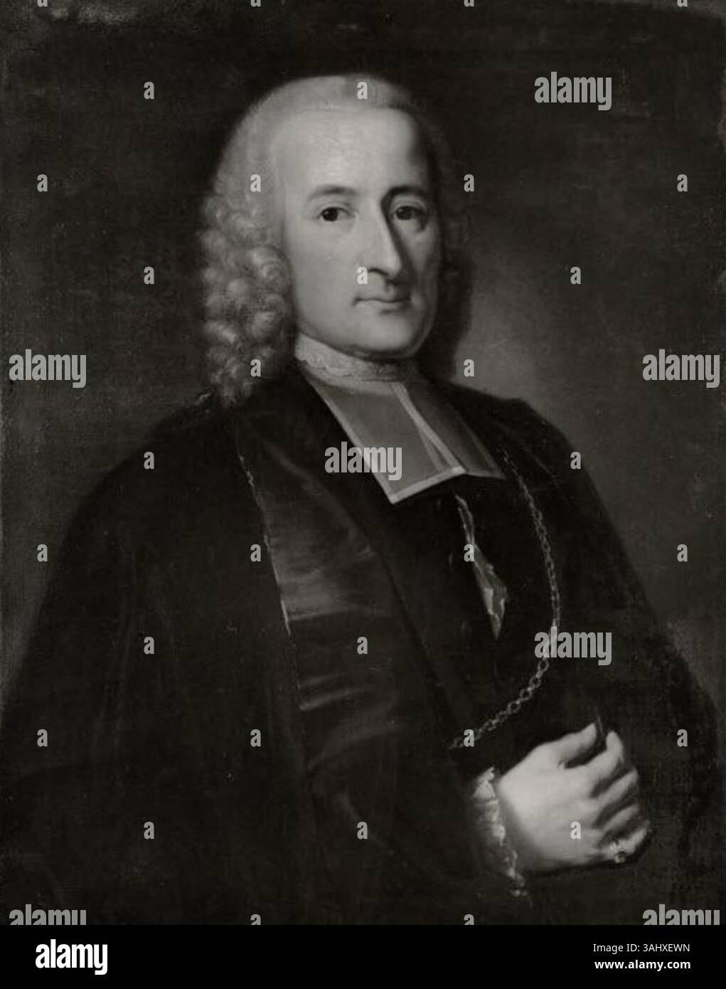 An oil painting attributed to Johann Ludwig Aberli, depicting Abraham ...