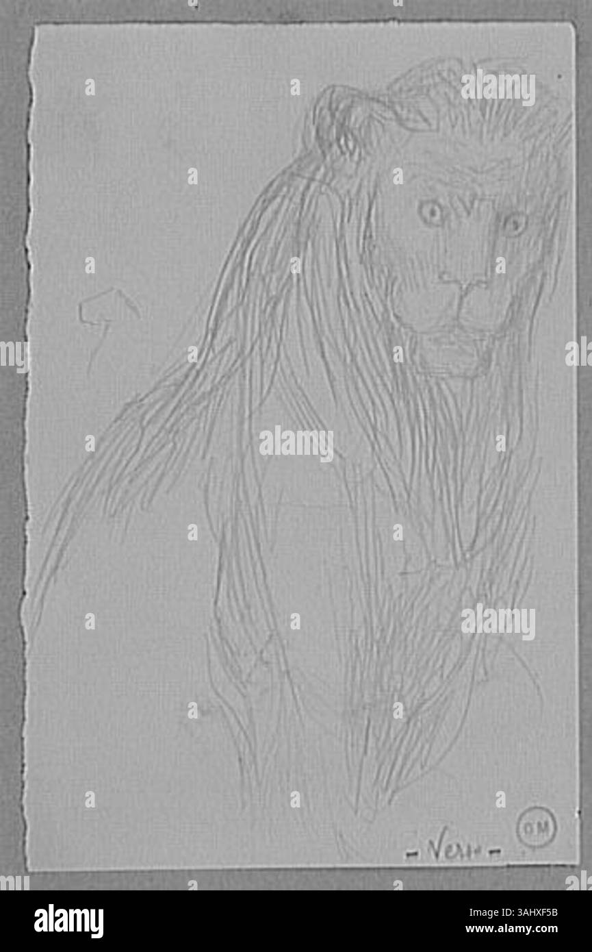 This study by Gustave Moreau, from between 1850 and 1895, depicts a ...