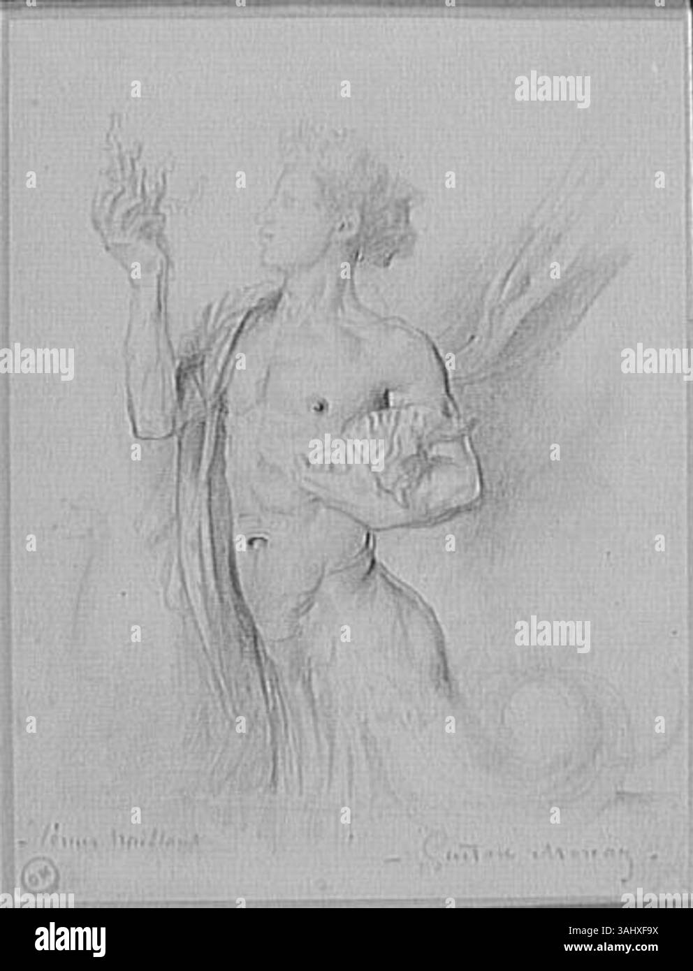 Gustave Moreau's 'Vénus sortant de l'onde' (Venus Rising from the Waves ...