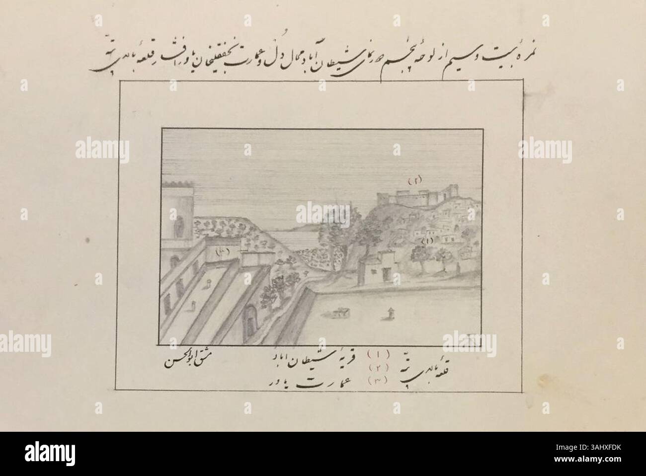 A portrait of Mirza Abolhassan Khan Ghaffari, an influential figure in ...