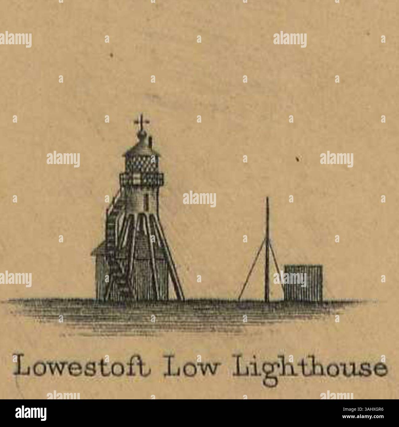 The Lowestoft Low Lighthouse, constructed in 1797, played a crucial ...