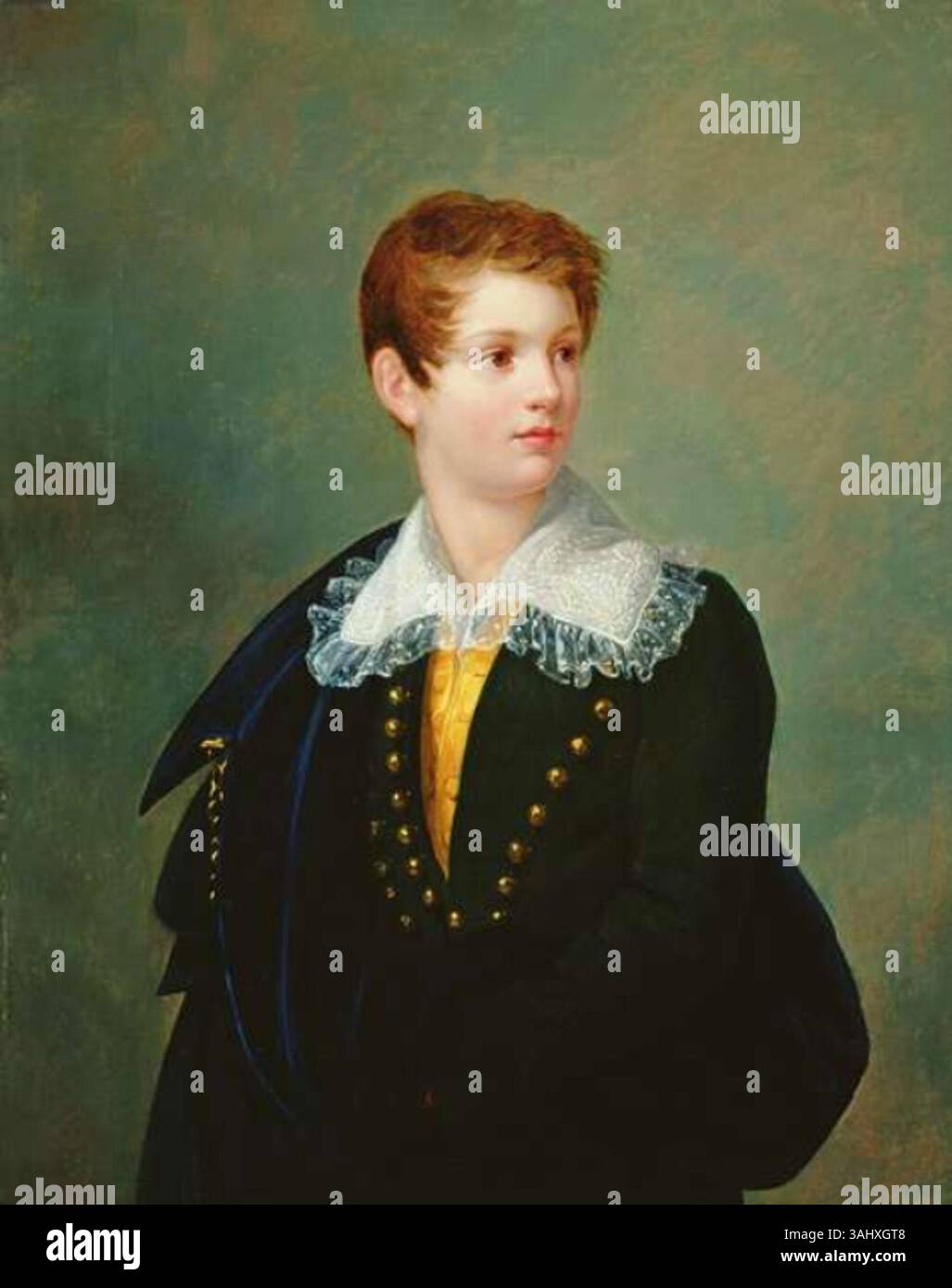 Joseph Franque’s 'Portrait of Frederic-Napoleon Baciocchi' from circa ...