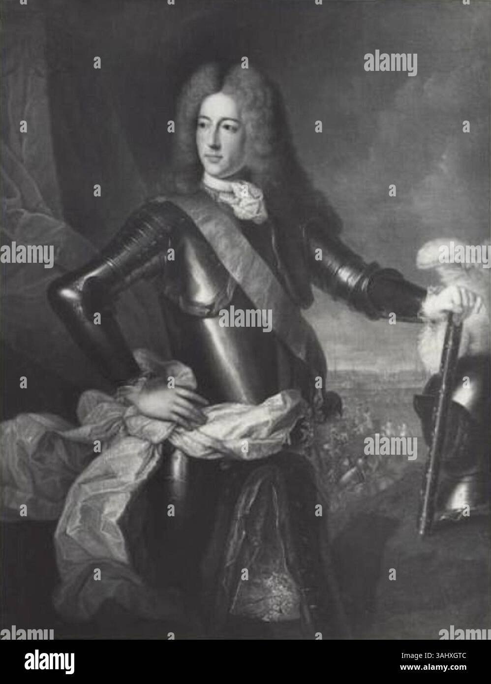 This 18th-century portrait, *Ritratto di cavaliere*, likely depicts ...