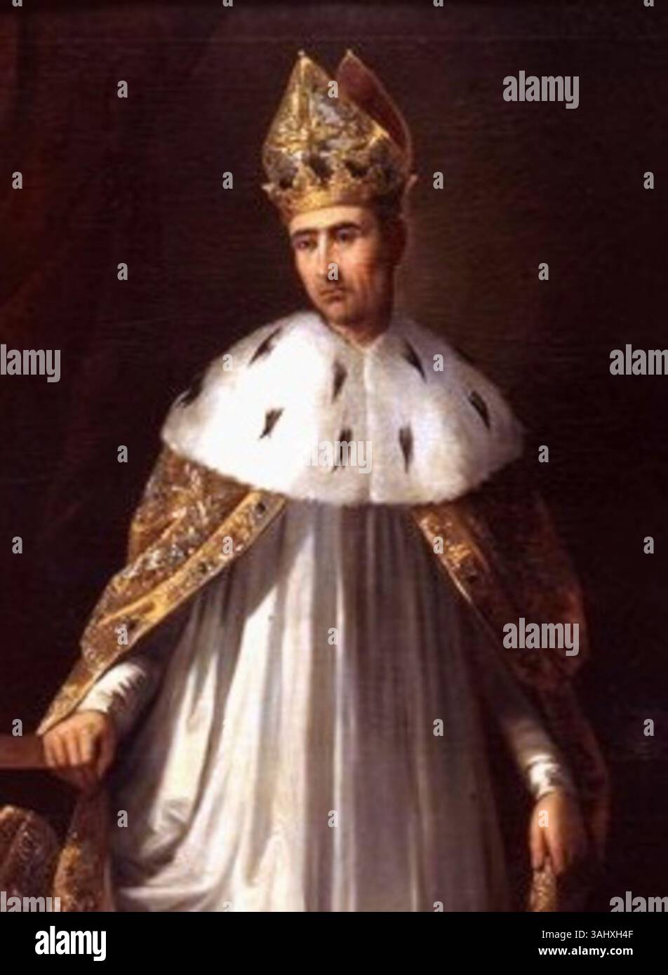 Imaginary portrait of King Ramiro II of Aragón, painted by Manuel ...