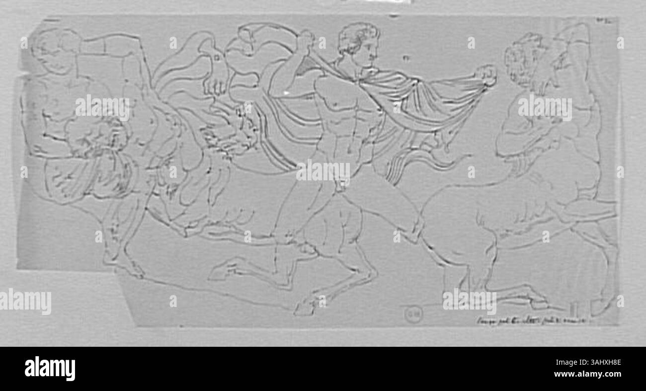 Gustave Moreau's 'Combat des Centaures et des Lapithes' (The Battle of ...