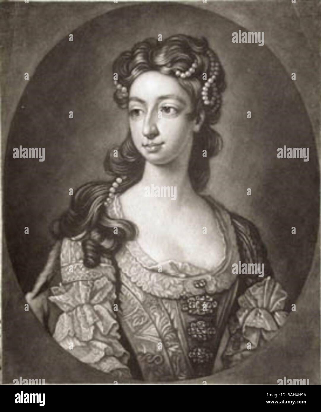 Portrait of Princess Caroline of Great Britain (1713-1757), created by ...